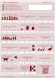 Clasa Pregătitoare. Test evaluare matematică. Numere naturale 0-10 ...